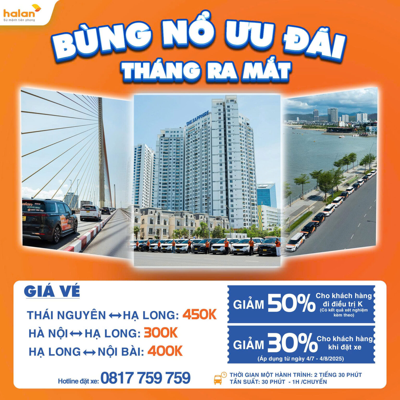 Halan chính thức khai trương lộ trình xe limousine Hạ Long – Hà Nội ...